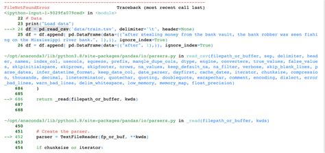 Python Filenotfounderror Errno 2 No Such File Or Directory Datatraintsv Stack Overflow