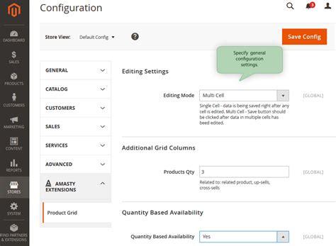 Amasty Extended Product Grid Editor For Magento Extension