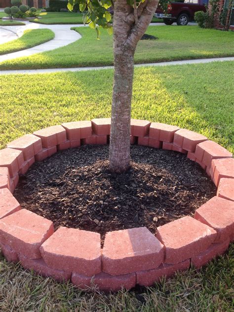 Using Bricks Around Trees Kathrine Trapp