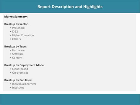 Edtech Market Ppt Growth Outlook Demand Keyplayer Analysis And Opportunity 2023 28 Pptx