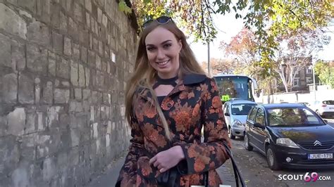 German Scout Petite Teen Seduce To Anal Sex At Street Casting