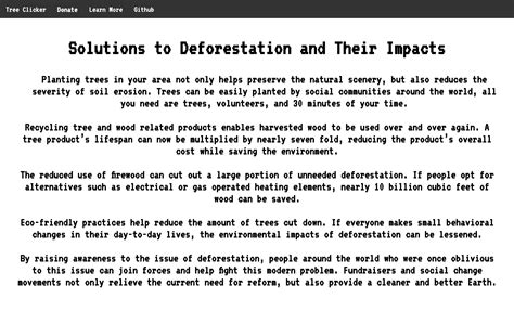 Tree Clicker Devpost
