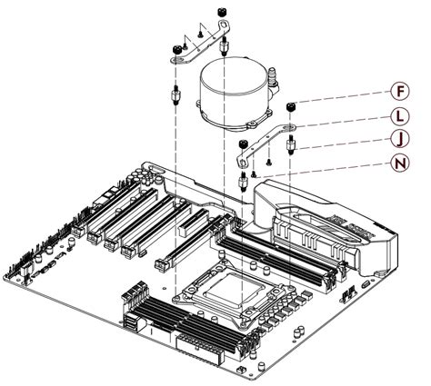 Radiadnt 240mm Radiant Dc240 Cpu Cooler Installation Guide