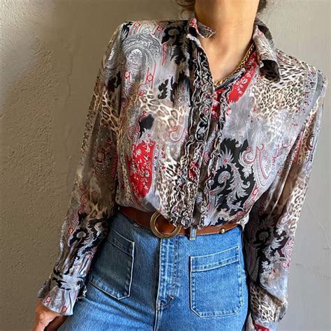 Looking Down Womens Blouse Etsy
