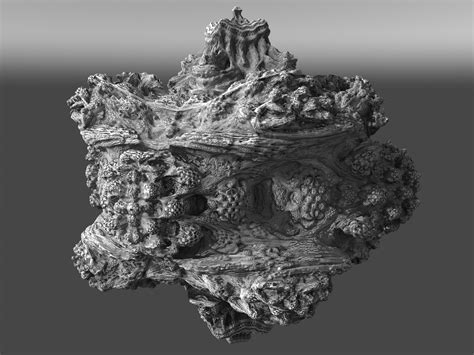 Fractal Scan Hd D Model TurboSquid