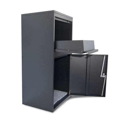 Parcel Drop Box With Front Or Rear Access Anthracite
