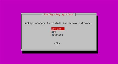 how to speed up the downloading of packages using apt fast in ubuntu