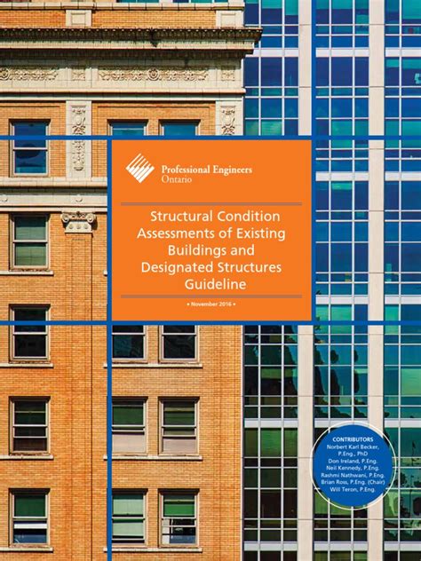 Structural Condition Assessments Guideline Pdf Risk Engineering