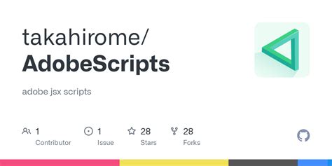 GitHub Takahirome AdobeScripts Adobe Jsx Scripts
