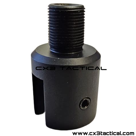 Ruger 1022 Muzzle Brake Threaded Adapter For Non Threaded Ruger 1022