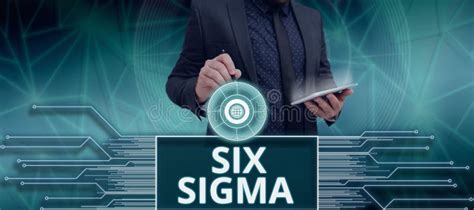 Writing Displaying Text Six Sigma Business Idea Management Techniques