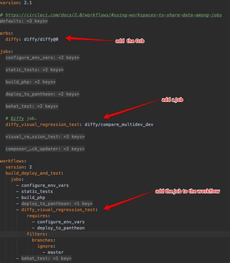 Pantheon Build Tools Integration Diffy Visual Testing