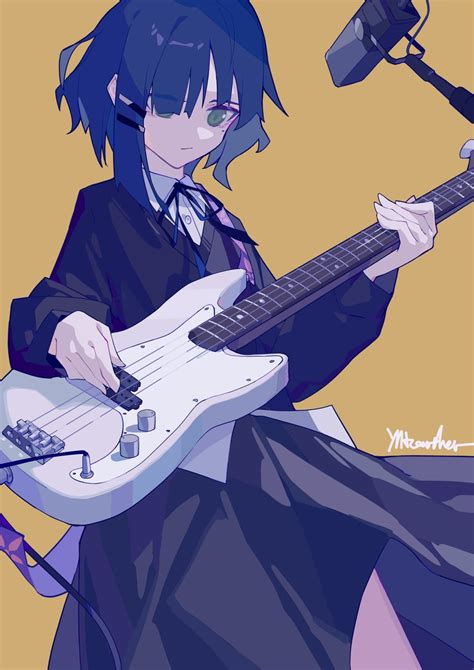 Yamada Ryou Bocchi The Rock Drawn By Fagun Yibei Danbooru
