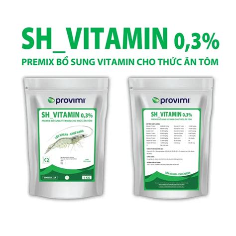 SH_Vitamin Provimi Viet Nam - Nhãn hàng thủy sản