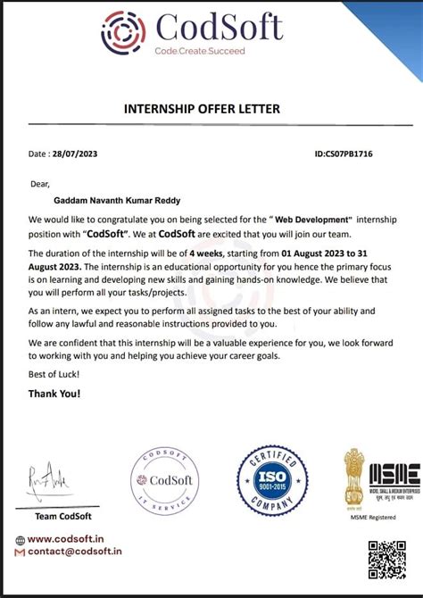 Gaddam Navanth Kumar Reddy On Linkedin Codsoftinternship Codsoft Webdevelopment
