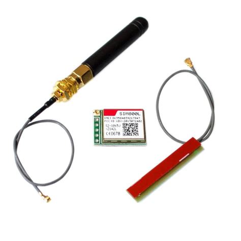 Gsm Gprs Module Quad Band 2g Serial Uart 25v Met Pcb En Puck Antenne