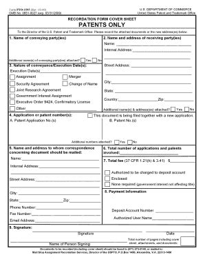 Fillable Online Legalforms Patent Recordation Form Free Legal Forms Documents Papers At