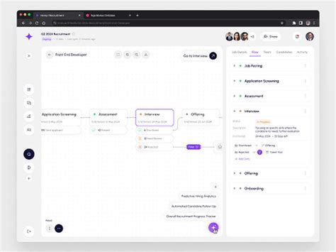 Hirely Ai Hiring Process Animation By Nija Design For Nija Works On