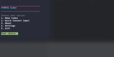 Ffmpeg Coder Simplifying Video Conversion With Ffmpeg Dev Community