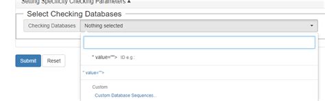 Data Base Error Issue Tao Bioinfo PrimerServer GitHub