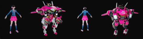Overwatch Dva Academy By Whitemagesunny On Deviantart