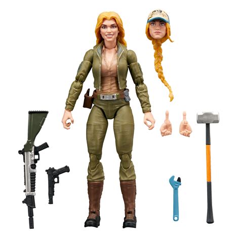 Gi Joe Classified Series Cover Girl Retro Cardback