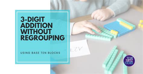 Using Base Ten Blocks For Double Digit Addition Without Christmas