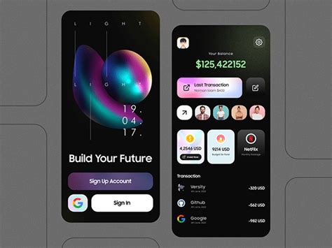 Finance App Design Ui Behance