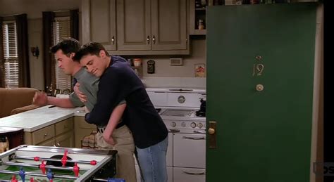 Chandler And Joey Hug Gif