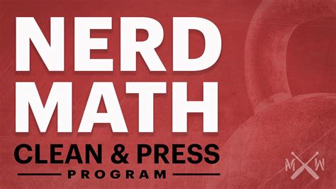 Program Nerd Math Clean And Press