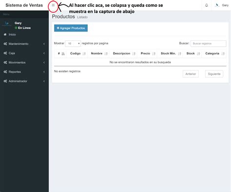 javascript colapsar barra de menu automaticamente con jquery stack