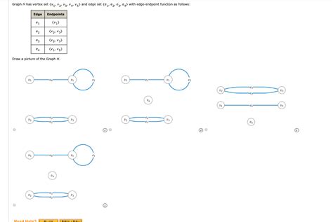 solved graph h has vertex set {v1 v2 v3 v vs and edge