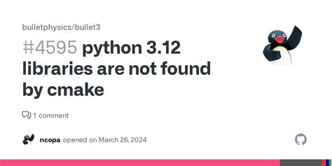 Python 312 Libraries Are Not Found By Cmake · Issue 4595