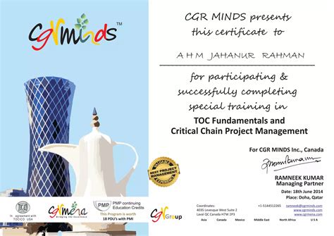 Toc Certificates Rahman Pdf