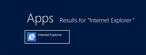 Internet Explorer Tile Disappeared In Windows 8 Super User