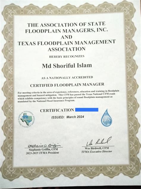 md shoriful islam ms eit cfm on linkedin alhamdulliah i have passed certified floodplain