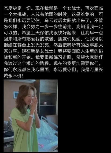 李玟自曝“如今已无法正常生活”澎湃号·媒体澎湃新闻 The Paper