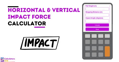 Horizontal And Vertical Impact Force Calculator