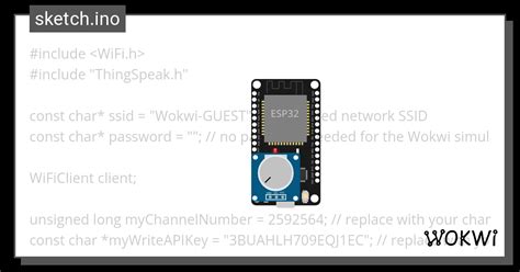 Iot Cloud Wokwi Esp32 Stm32 Arduino Simulator