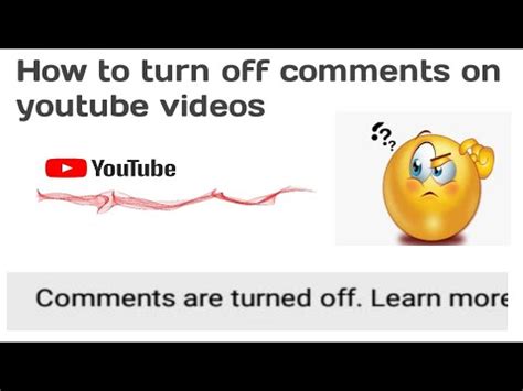 How To Turned Off Comments On YouTube Video Turnoff Comments YouTube