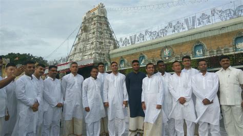 Former Home Minister Devendra Goud And Others Visits Tirumala Tirumala Updates