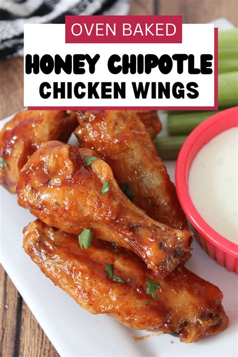 Honey Chipotle Chicken Wings In The Oven Easy And Crispy