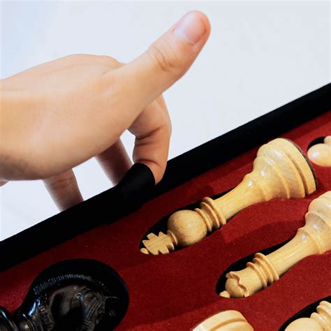 International Wooden Chess And Chinese Chess Combo Set Leather Board