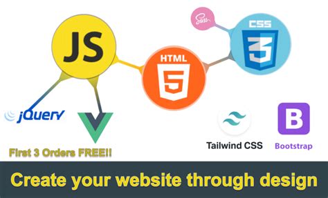 convert your design to html css js responsive website by ahmed qeshta