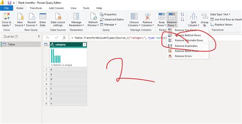 remove duplicate value from same table column microsoft fabric community