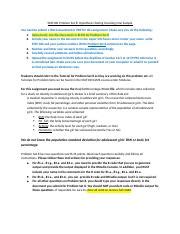 STAT Fall Problem Set Docx STAT Problem Set Hypothesis Testing Involving One