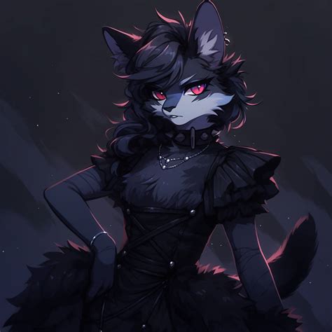Angry Furry Gothic Girl By Steffjoy On Deviantart