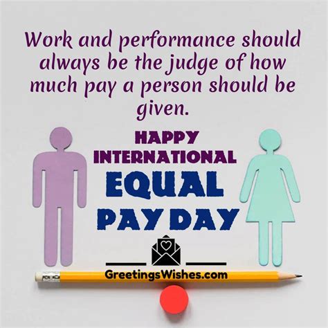 International Equal Pay Day Wishes 18 September Greetings Wishes
