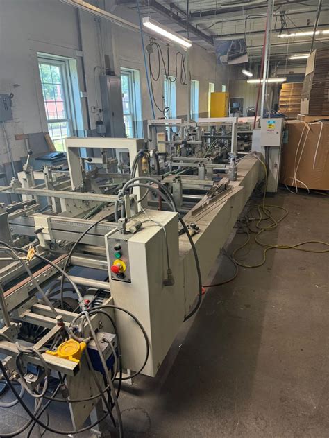 2005 Bobst Amazon 105 Folder Gluer Running Hrs Tbd Straightline