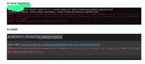 dependency issue with old torch version pytorch forums